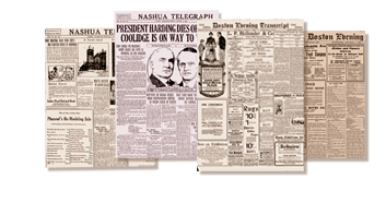 Massachusetts Newspapers, 1704-1974 - Serwis MyHeritage
